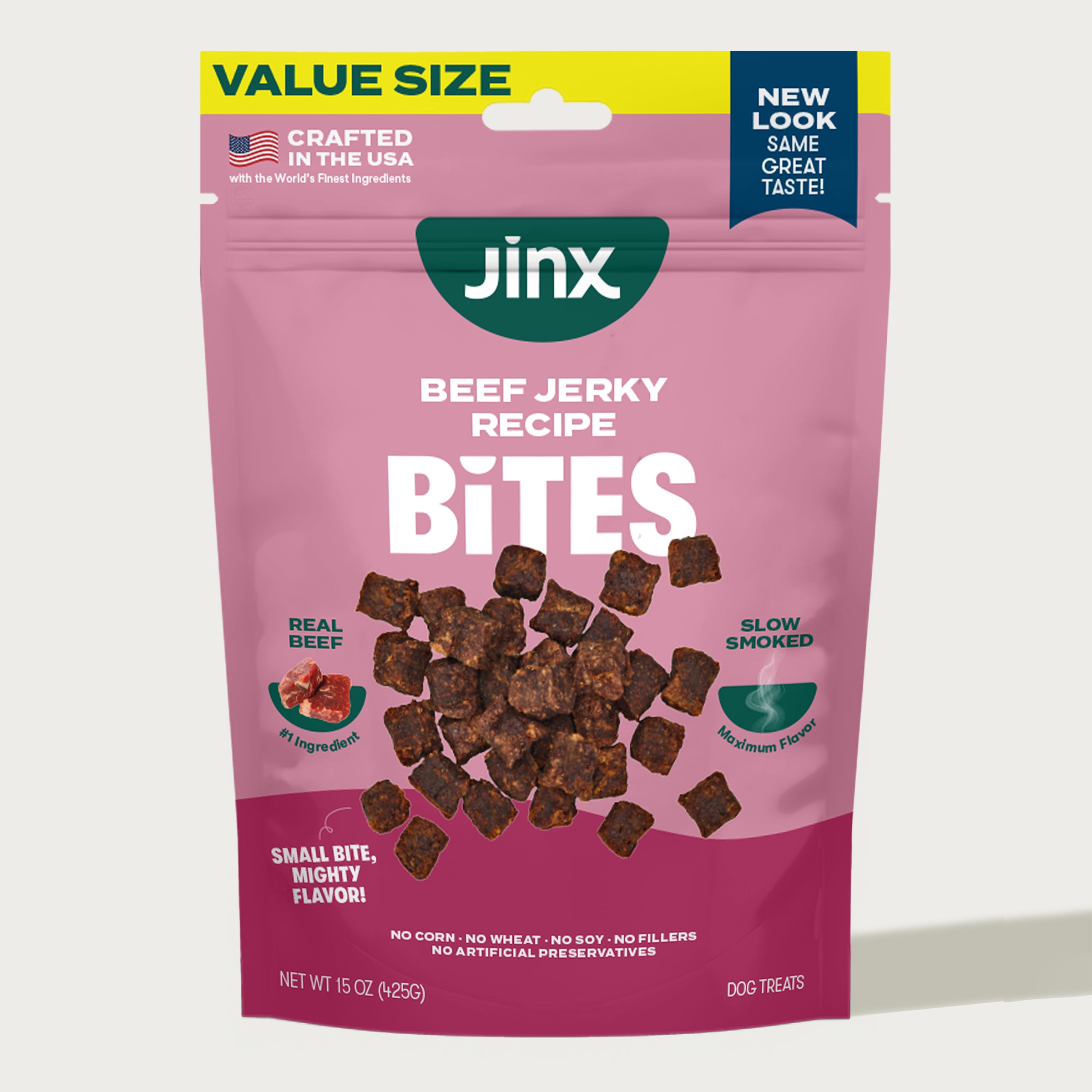 Dog Treats: Slow-Smoked Beef Jerky Bites - Jinx