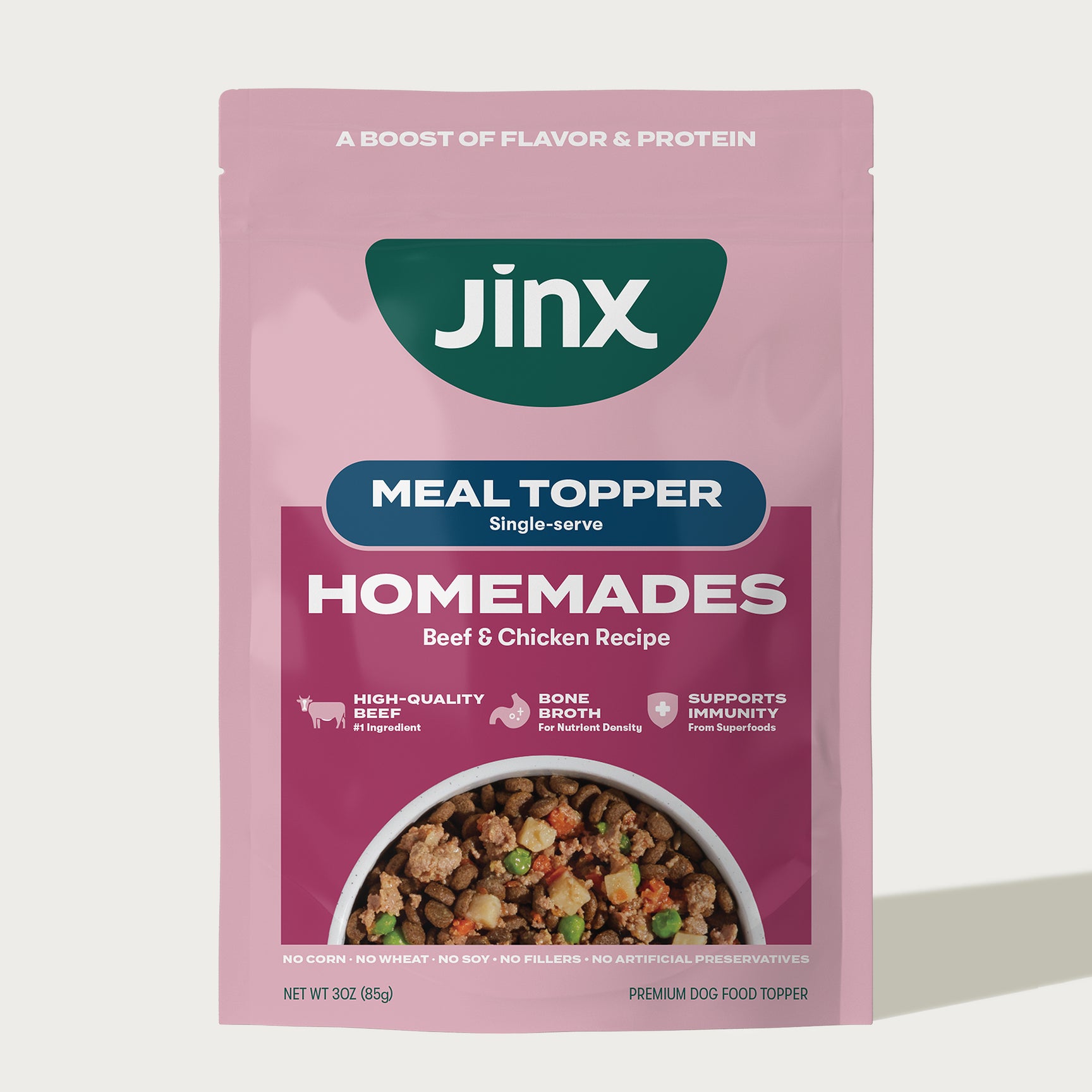 Shop Grain-Free Beef and Chicken Dog Food: Homemades – Jinx