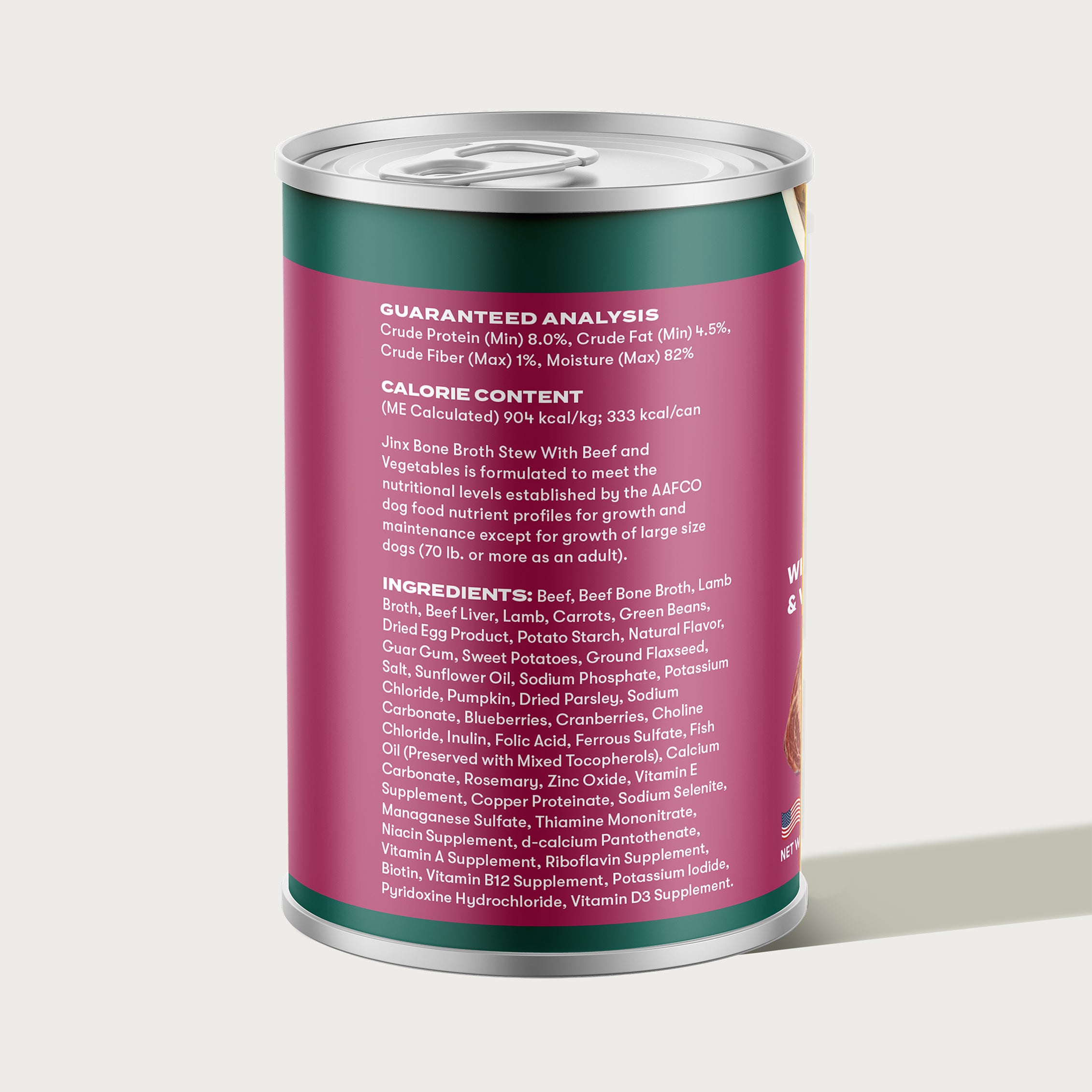 Shop Grain-Free Beef and Sweet Potato Dog Food: Paté Wet Food – Jinx