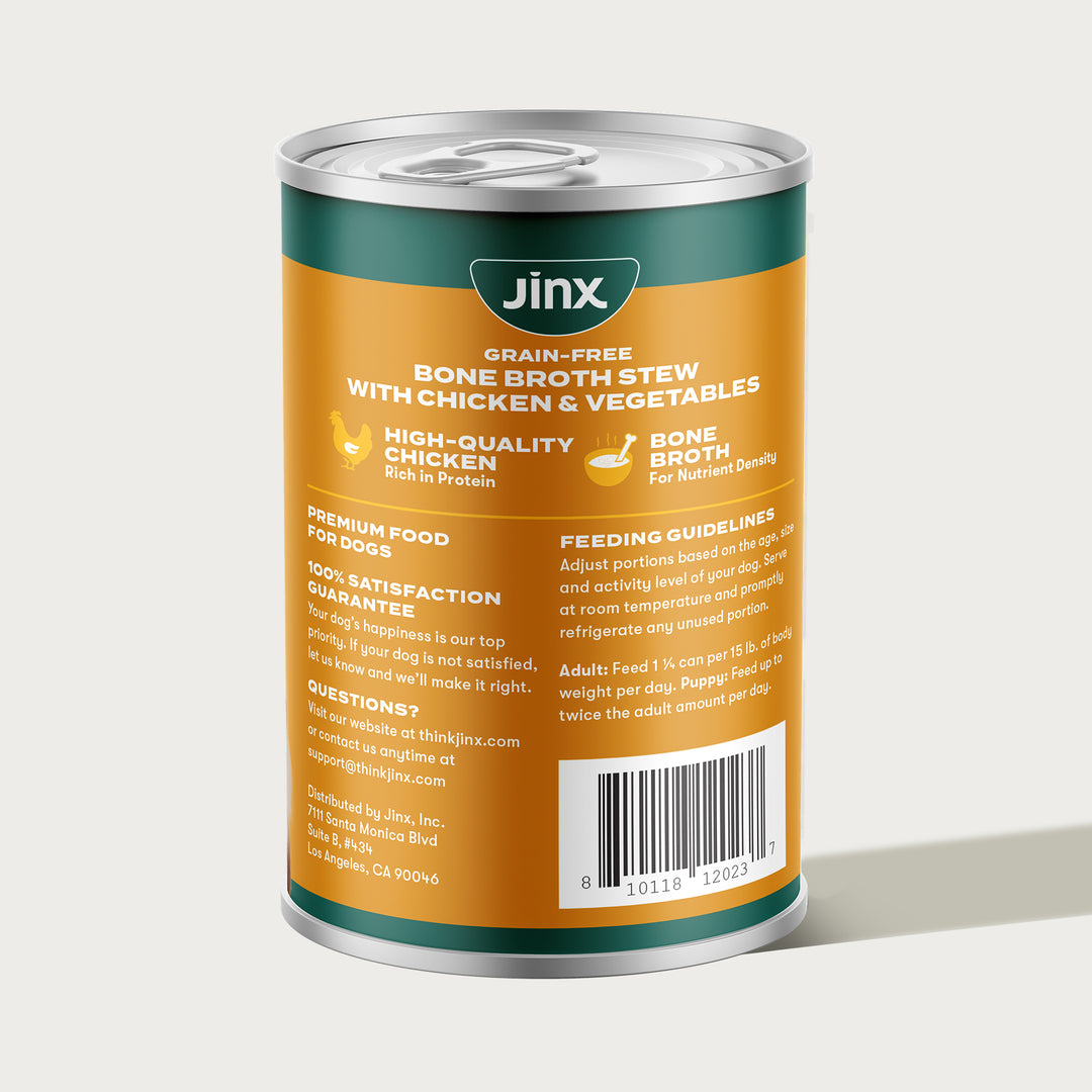 Shop Grain-Free Chicken and Sweet Potato Dog Food: Wet Dog Food – Jinx