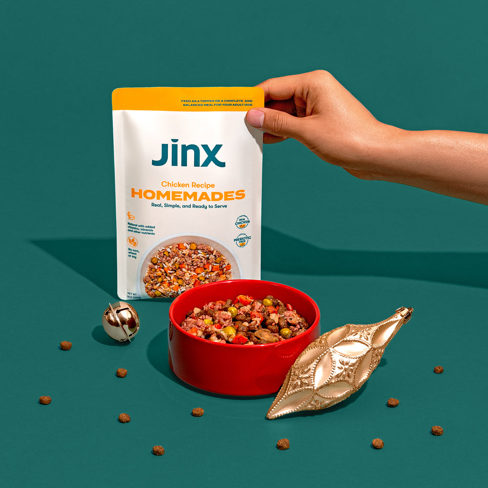 JINX: Real dog food made for real life.