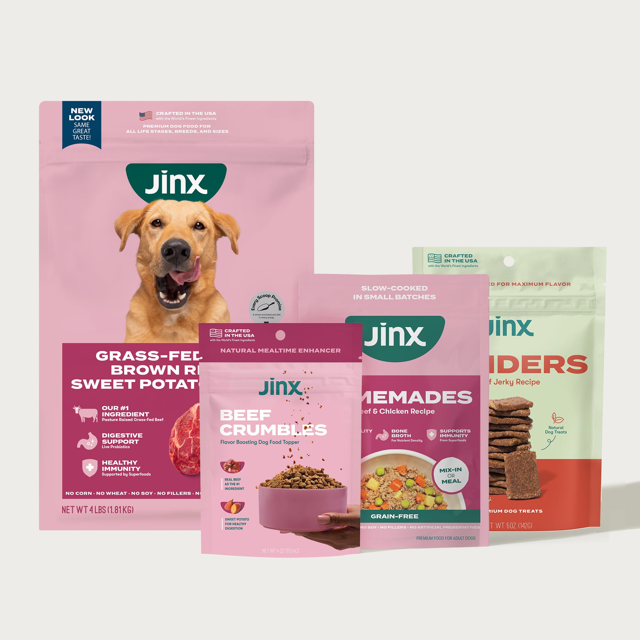 Picky Dog Essentials Starter Pack | Kibble, Toppers, Treats – Jinx