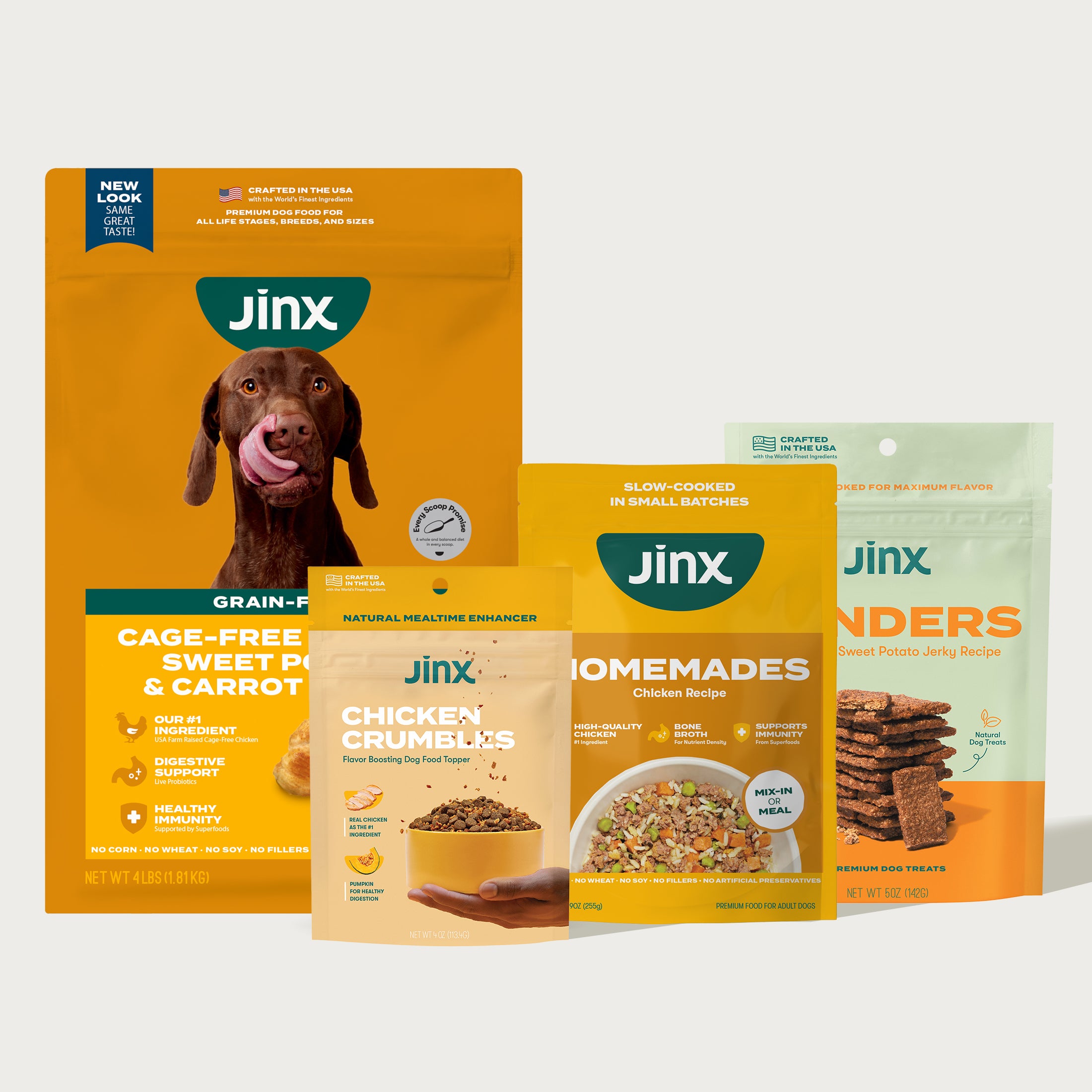 Picky Dog Essentials Starter Pack | Kibble, Toppers, Treats – Jinx