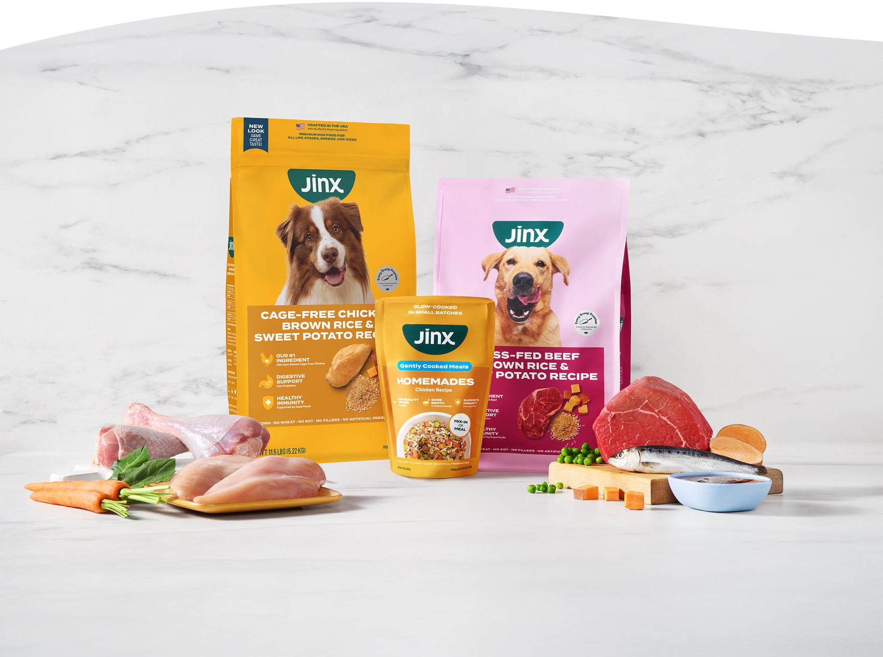 Jinx Dog Food | Premium Kibble Made with Real Ingredients