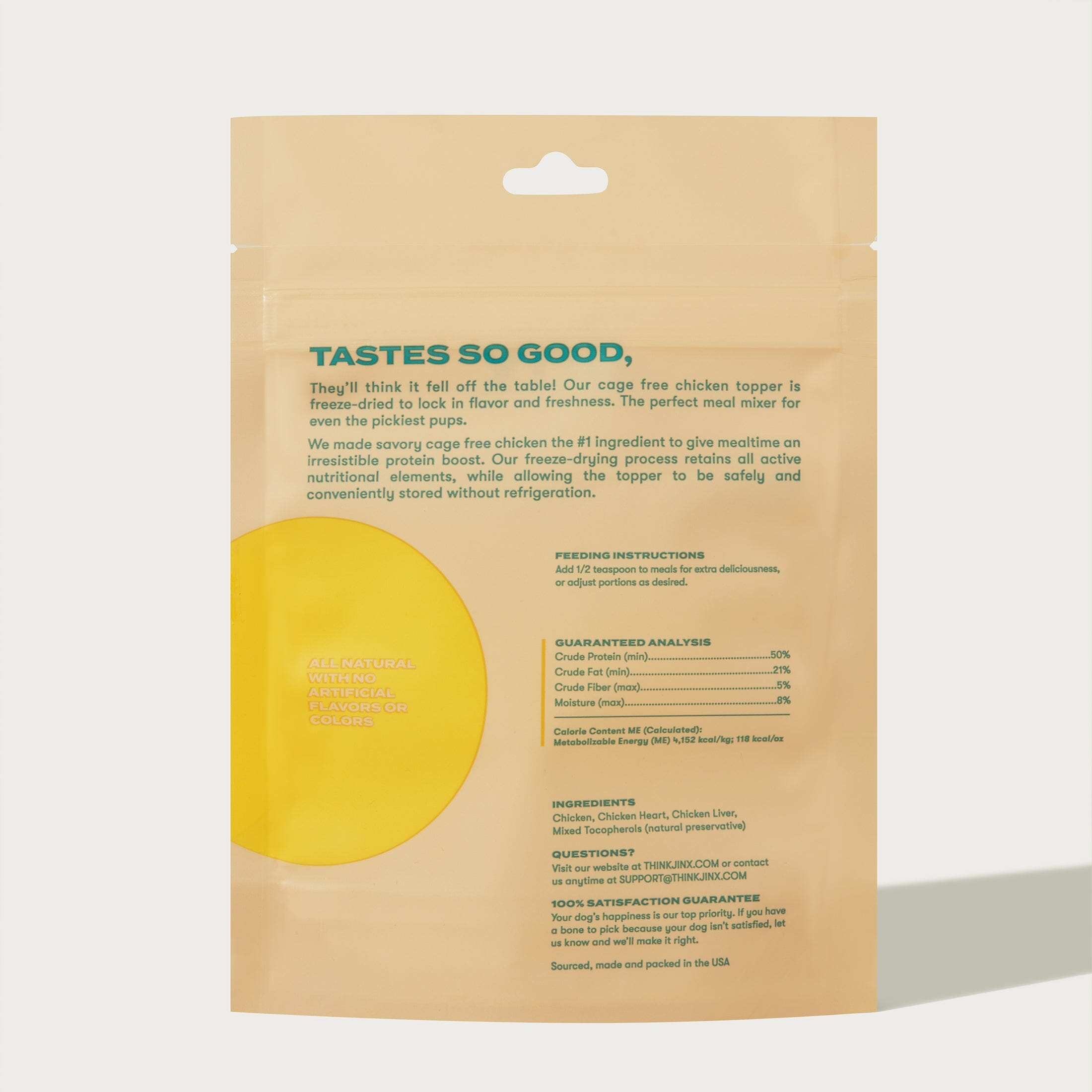 Dog Food Toppers: Freeze-Dried Chicken Topper | Jinx