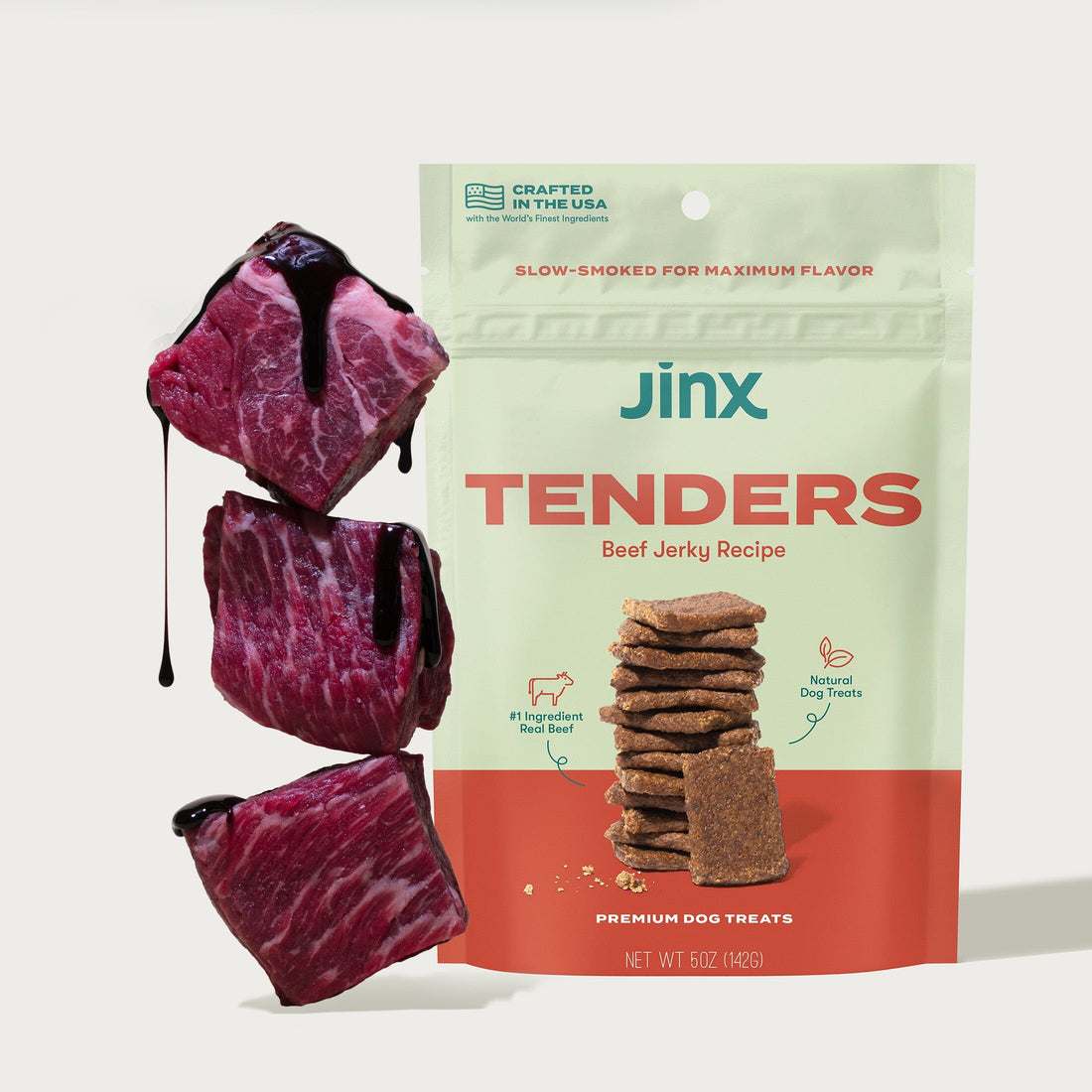 JINX: Real dog food made for real life.