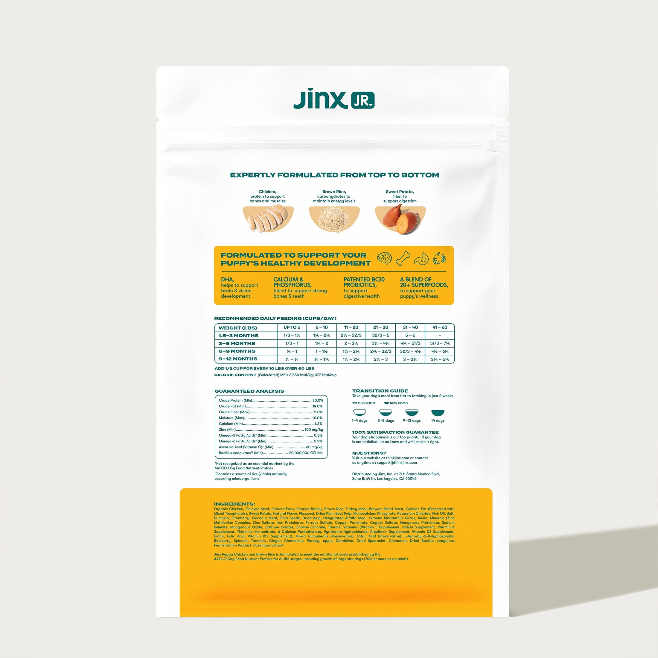 Shop Chicken and Sweet Potato Puppy Food: Kibble – Jinx